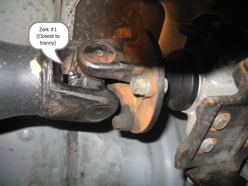Greasing Entire Drive Shaft U-Joints (6 Zerks) | TTORA Forum Greasing Entire Drive Shaft U-Joints (6 Zerks) | TTORA Forum